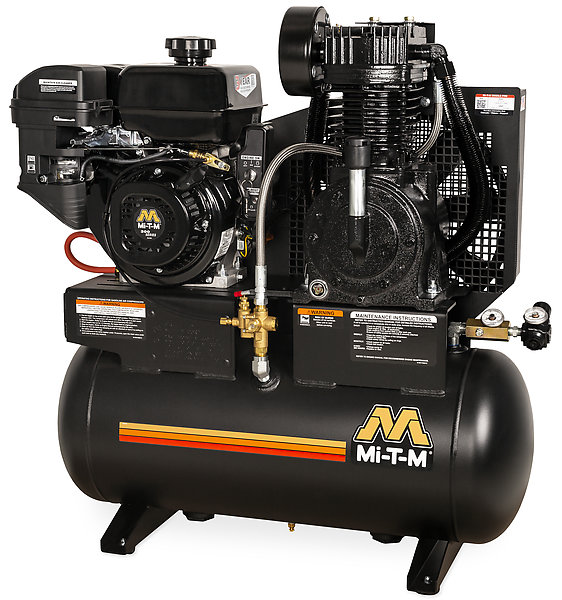 20-Gallon Two Stage Gasoline | AM2-SM09-20ME | Mi-T-M Equipment Sales