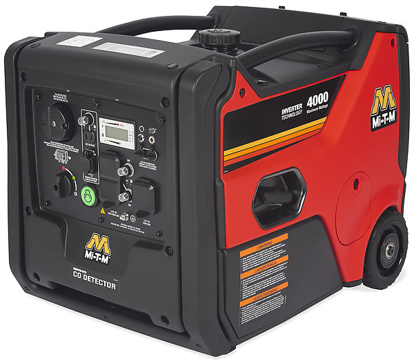 4000 Watt Inverter Portable Generator | GEN-4000-IMM1E | Mi-T-M ...
