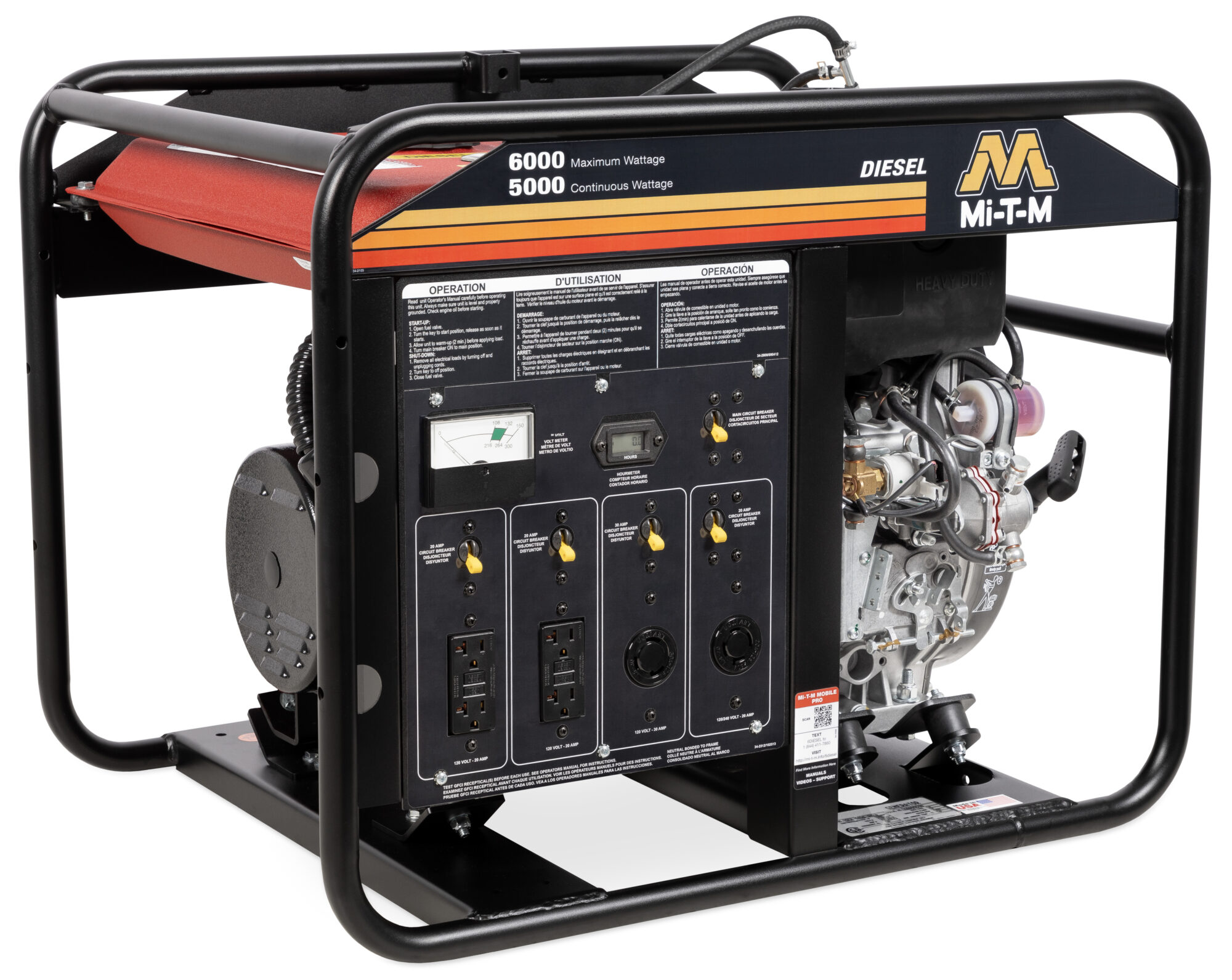 Portable Diesel Generators in Dubuque | Mi-T-M Equipment Sales