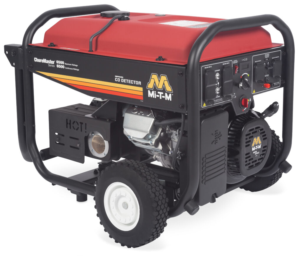 6500 Watt Gasoline Portable Generator | GEN-6500-0MM1 | Mi-T-M ...