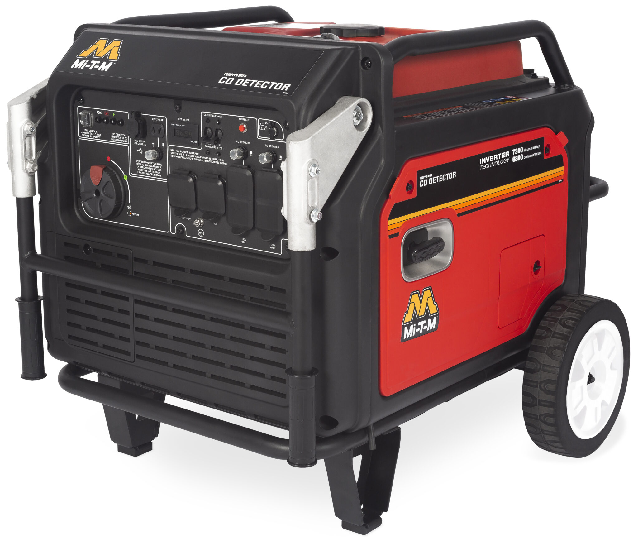 2000 Watt Inverter Portable Generator | GEN-2000-IMM1 | Mi-T-M ...
