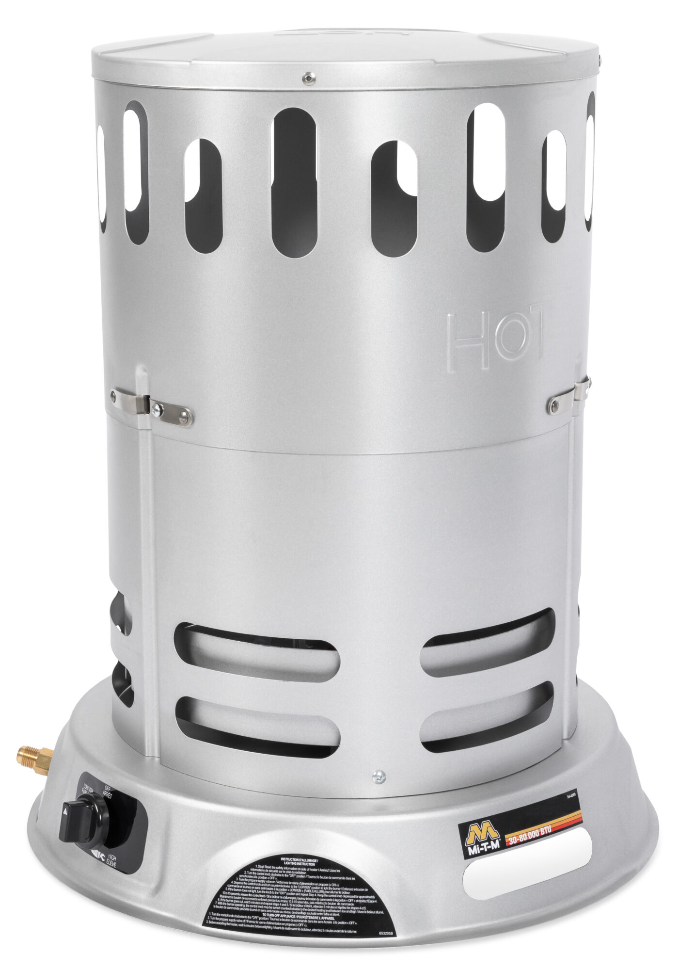 Gas-Fired Convection Portable Heater | MH-0080-CM11 | Mi-T-M Equipment ...